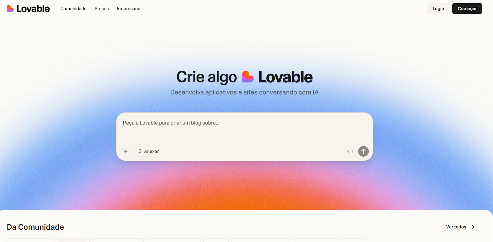 Lovable: o que é e como ele usa AI